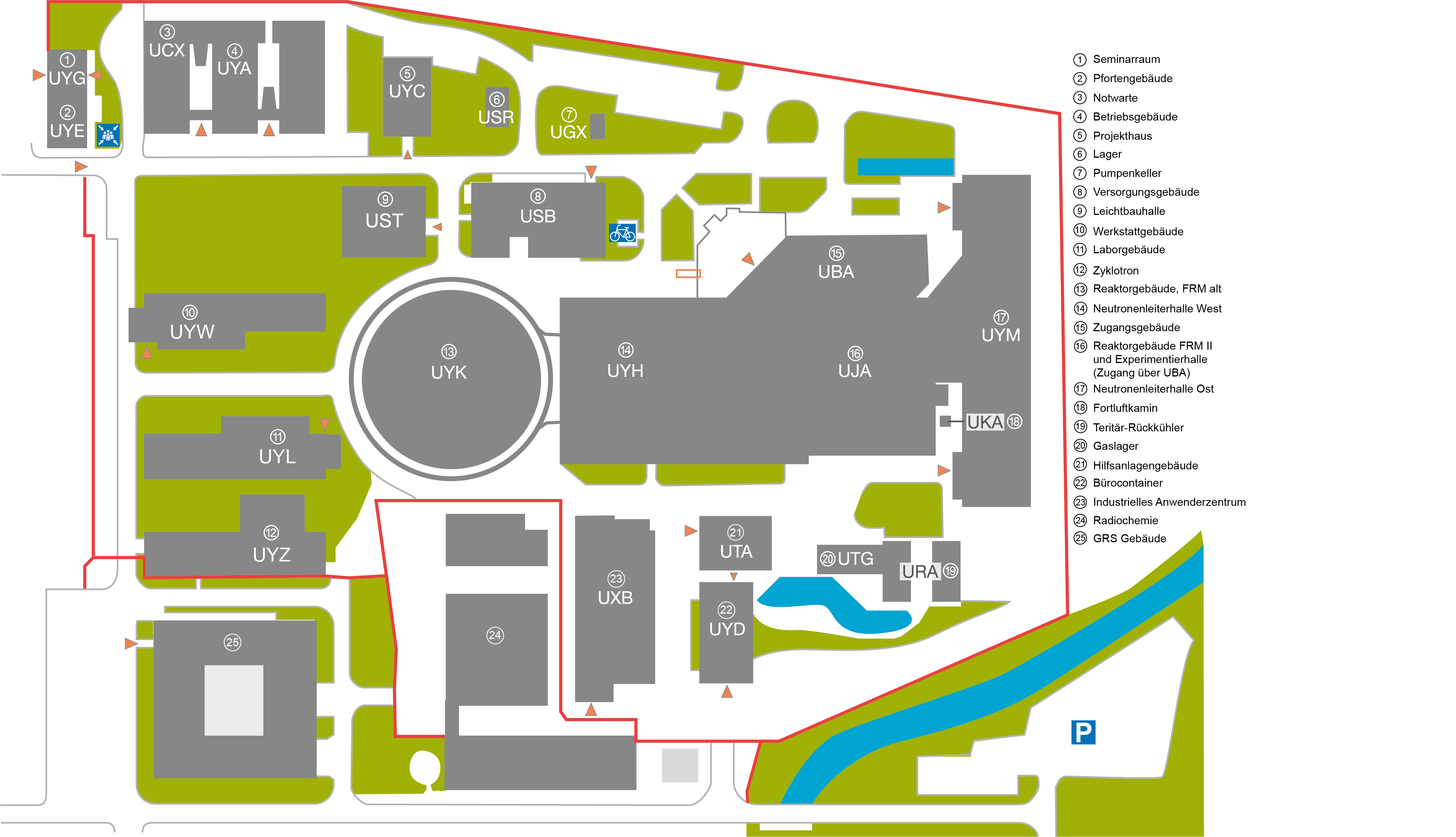 Kontakt & Anreise / MLZ